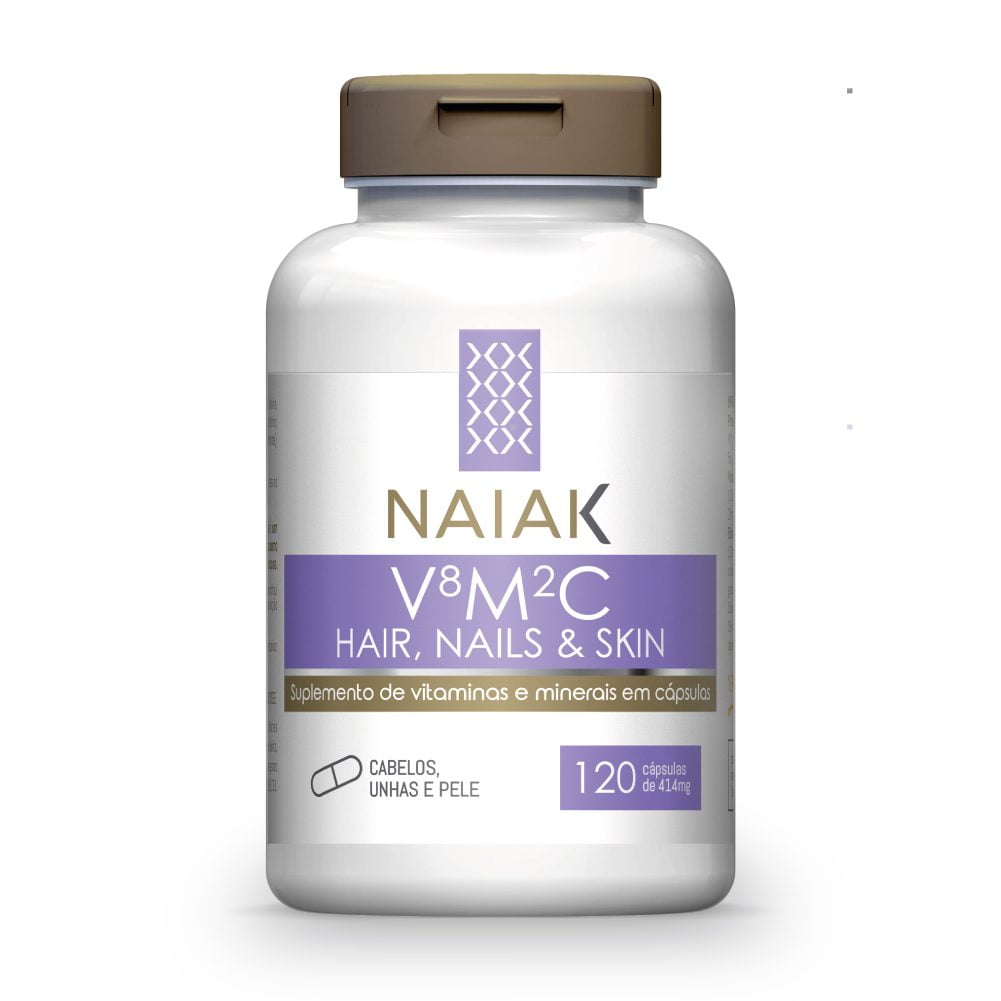 VMC Colágeno Verisol® Hair, Nails & Skin 120Caps - Naiak - Kaizen Saúde ...